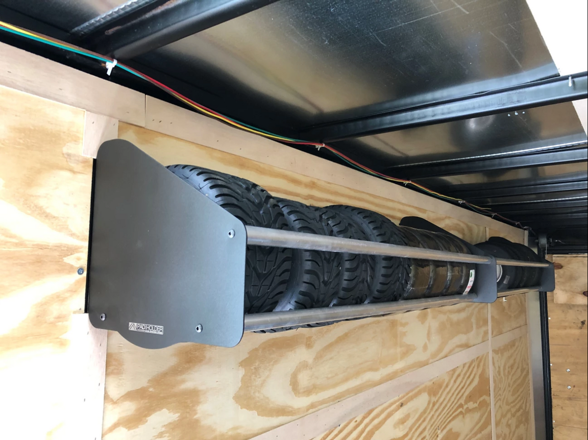 NEW Kart Tire Rack for Race Trailers! – Padholder Racing